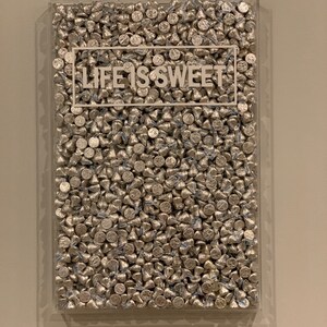 20x28x1.5 Fillable Acrylic Box, Wall Mounted Box, Clear Acrylic Fill of ...