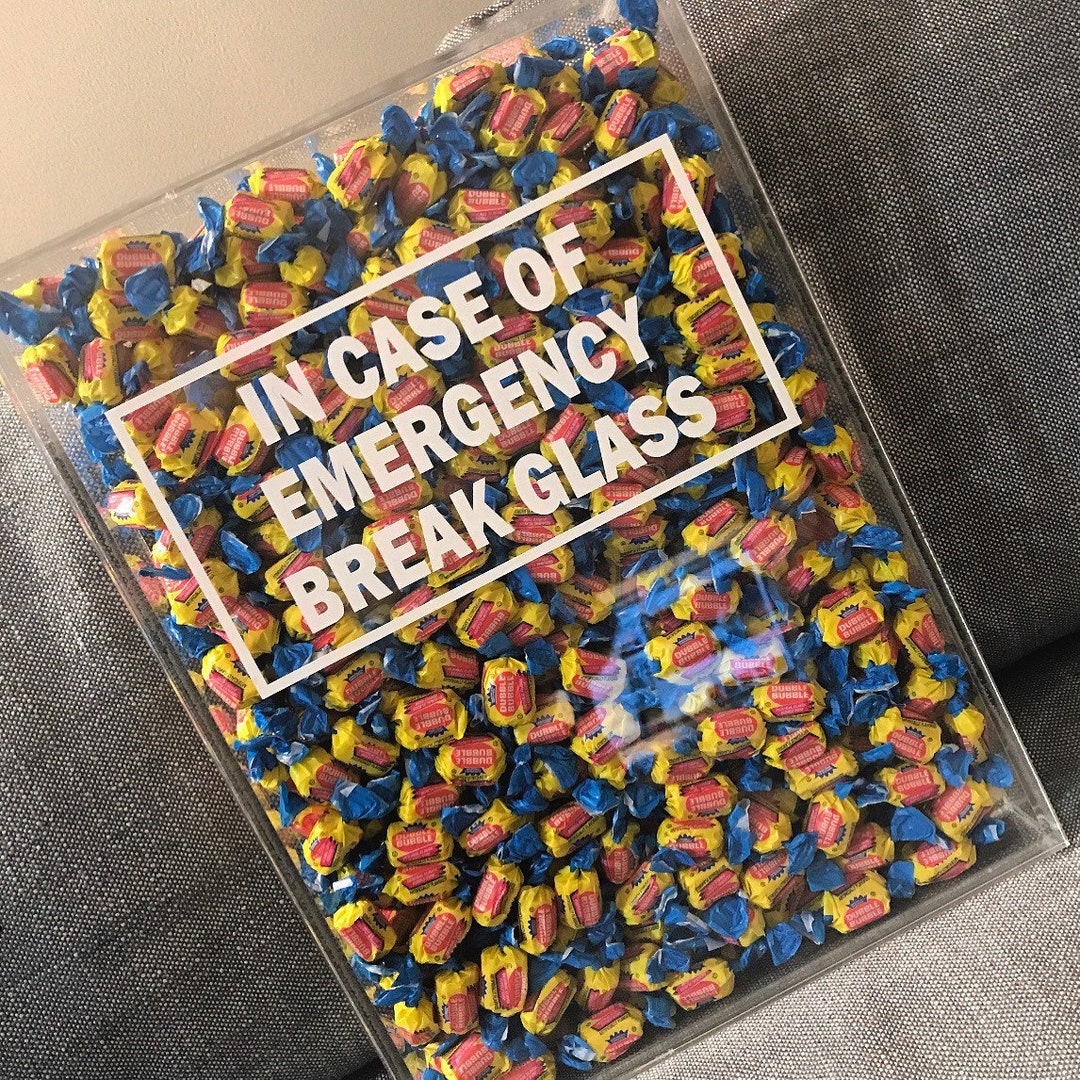 20x28”x1.5” Fillable Acrylic Box, Wall Mounted Box, Clear Acrylic Fill ...