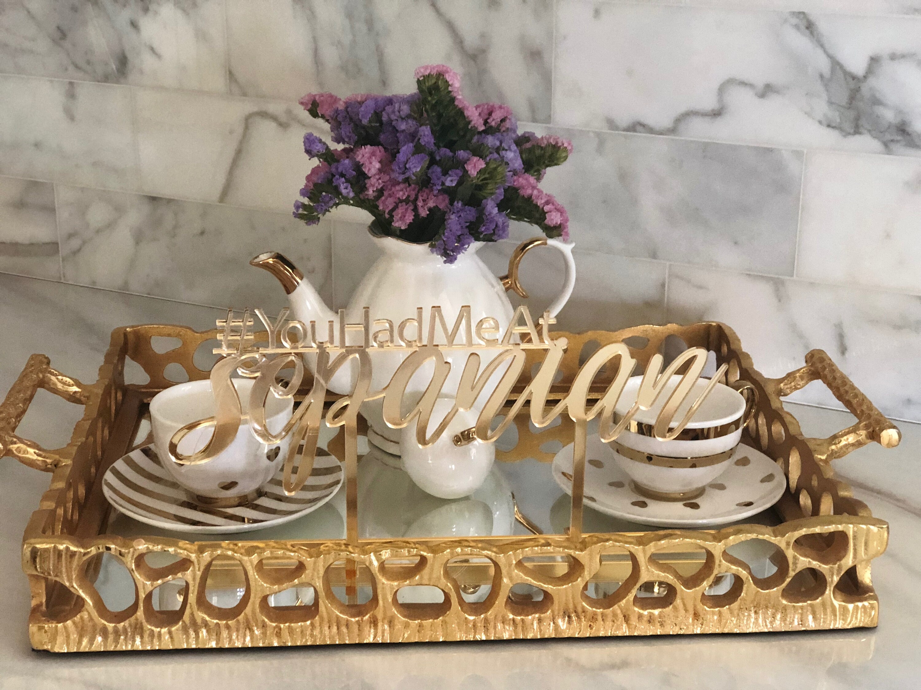 Acrylic Custom Laser Cut Table Top Acrylic Sign for Event - Etsy