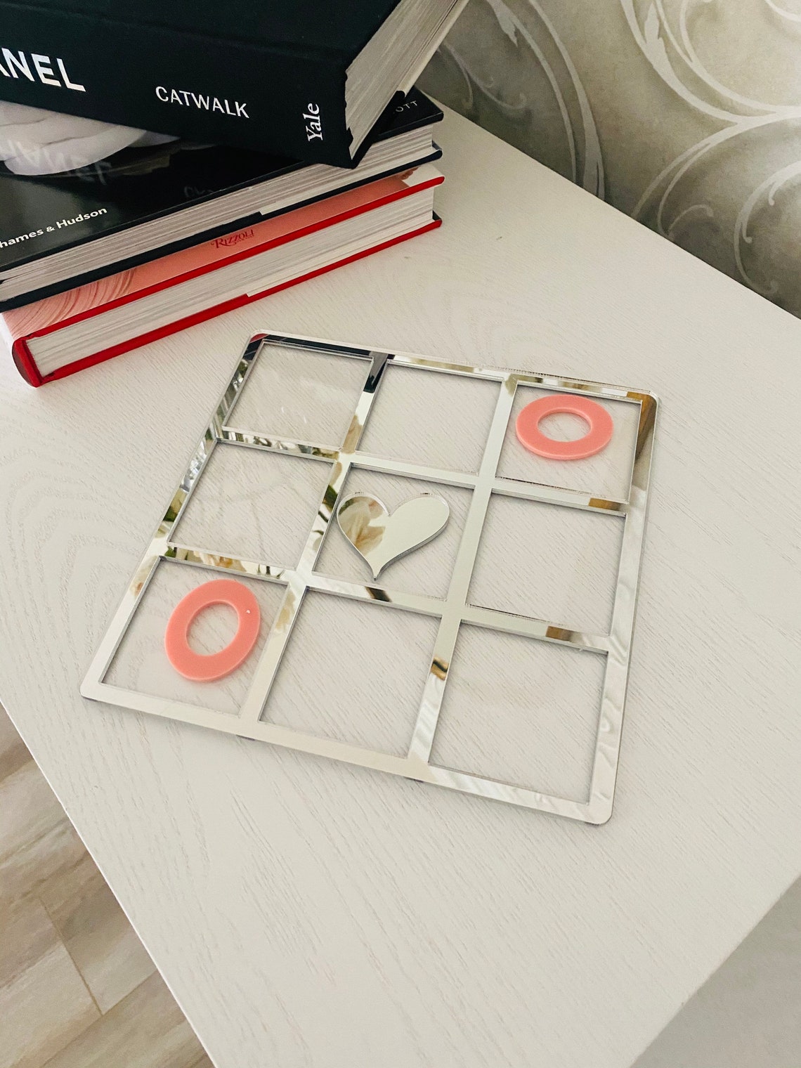 Acrylic Colored Tic Tac Toe Board Game Kids or Adult Lucite - Etsy