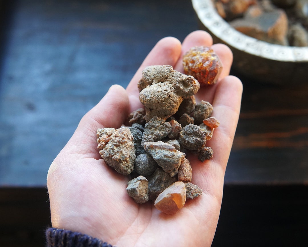 Somalian Bitter Myrrh: KATAF - Commiphora Kataf Resin - Etsy