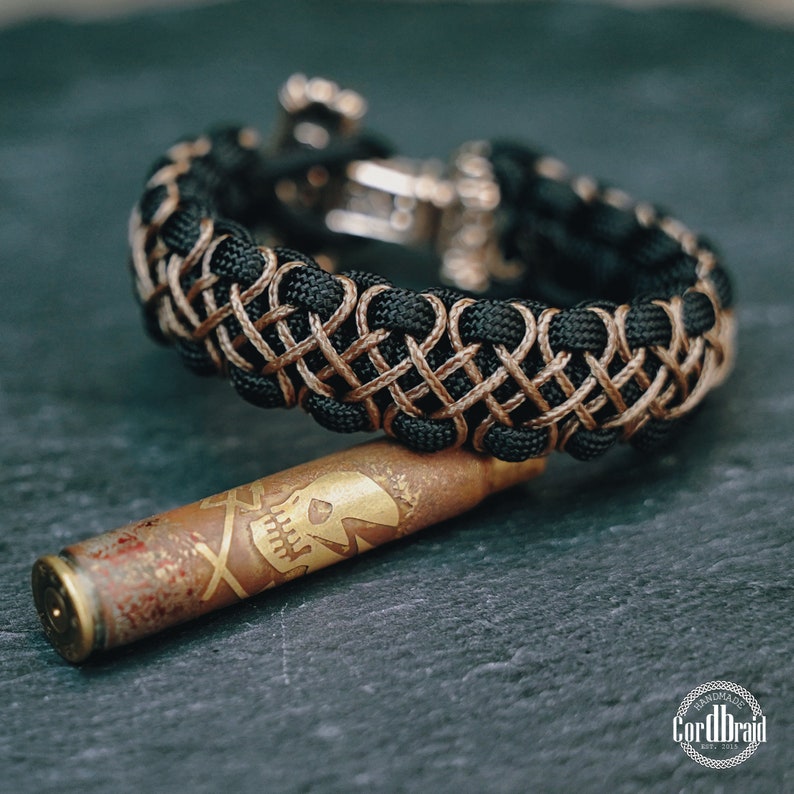 Cordbraid Viking Paracord Bracelet of the Extra Class - Thor Hammer ...
