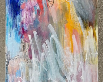 Untitled No. 47 | Original Colorful Abstract Painting | Expressionism ...