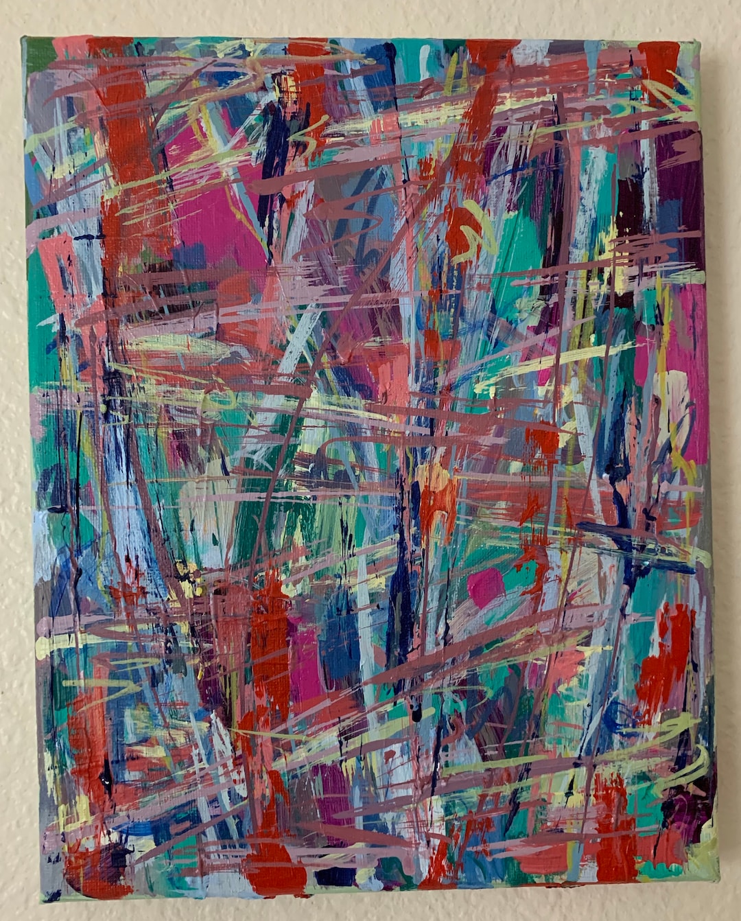 Untitled No. 15 | Original Colorful Abstract Painting | Expressionism ...