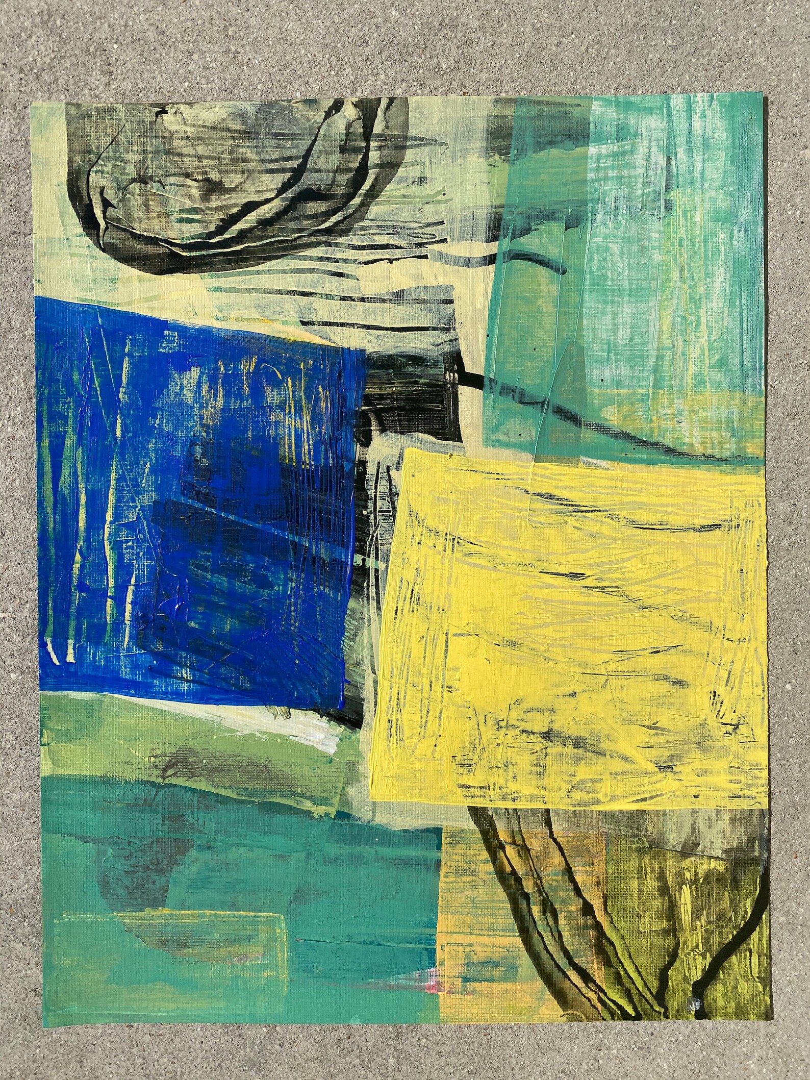 Untitled No. 47 | Original Colorful Abstract Painting | Expressionism ...