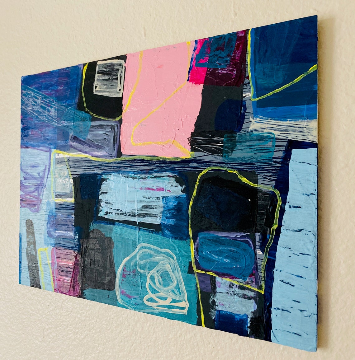 Untitled No. 57 | Original Colorful Abstract Painting | Expressionism ...