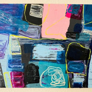 Untitled No. 57 | Original Colorful Abstract Painting | Expressionism ...