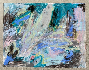 Untitled No. 47 | Original Colorful Abstract Painting | Expressionism ...