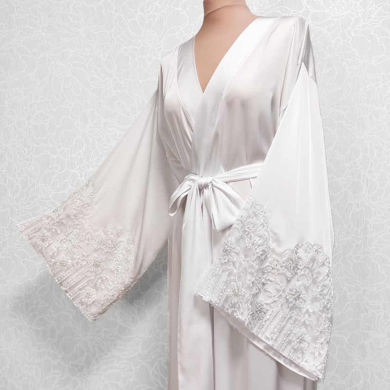 Robe With Lace - Etsy