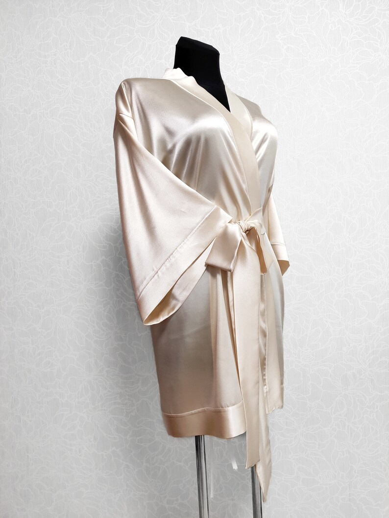 Mulberry Silk Bridesmaid Robes 24 Colors Silk Bridal Robe - Etsy