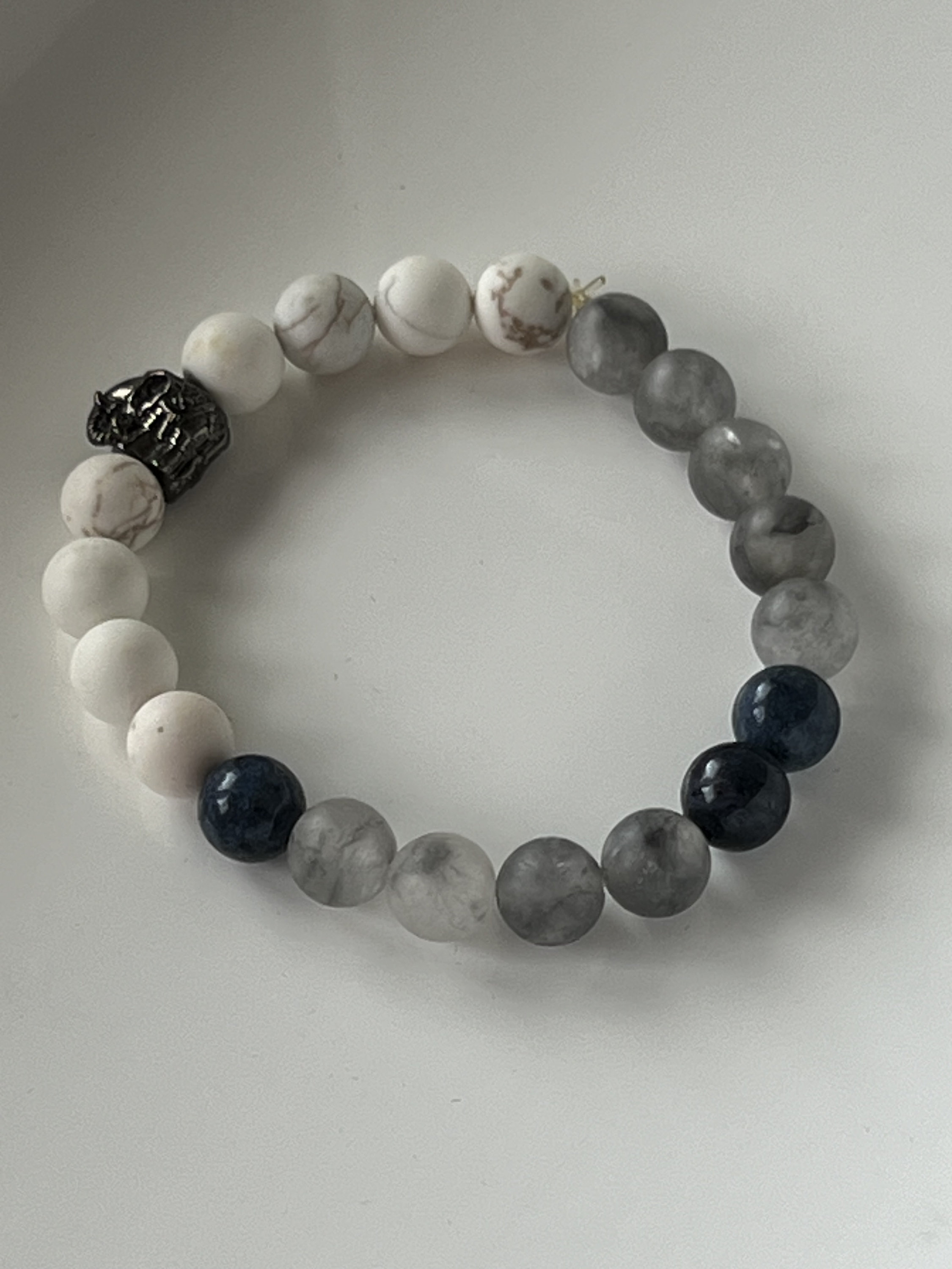 White Turquoise and Blue Natural Stone - Etsy