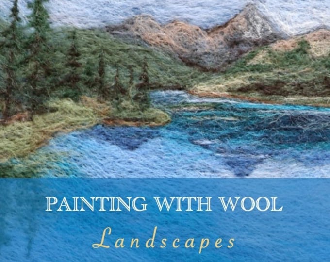 Painting With Wool Landscapes E-book PDF Instant Digital - Etsy