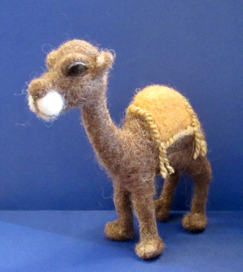 Needle Felting Pattern Camel PDF Download Tutorial DIY - Etsy Sweden