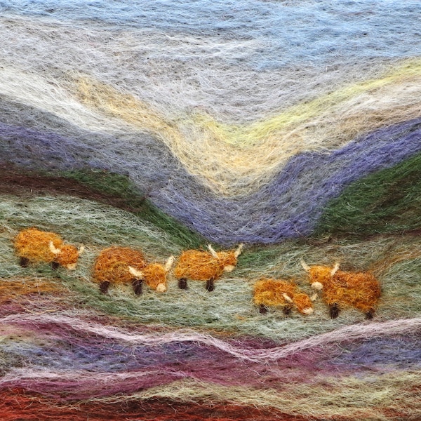 Hairy Coo Art - Etsy