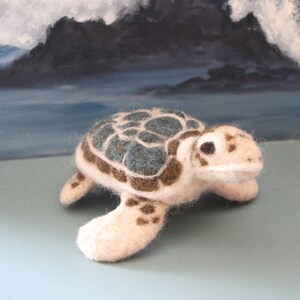 Needle Felting Pattern - Turtle - Great Barrier Reef - DIY Craft ...