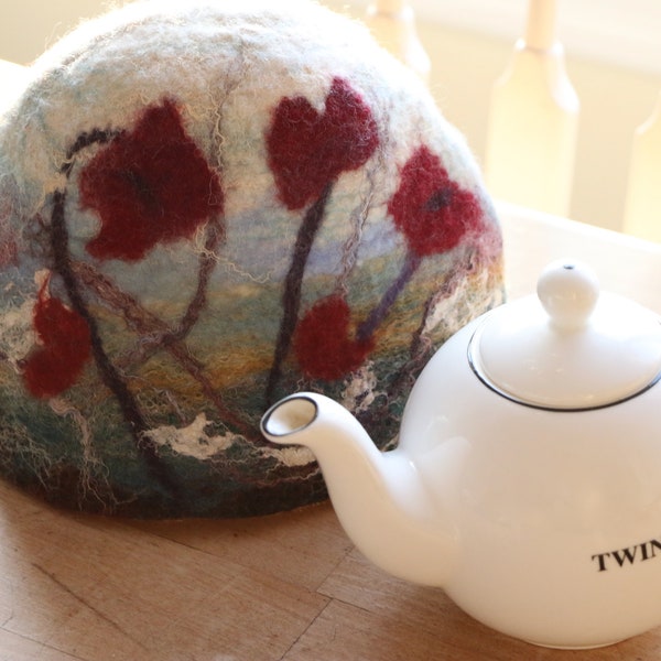Felted Wool Tea Cozy - Etsy
