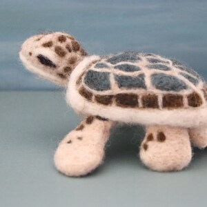 Needle Felting Pattern - Turtle - Great Barrier Reef - DIY Craft ...