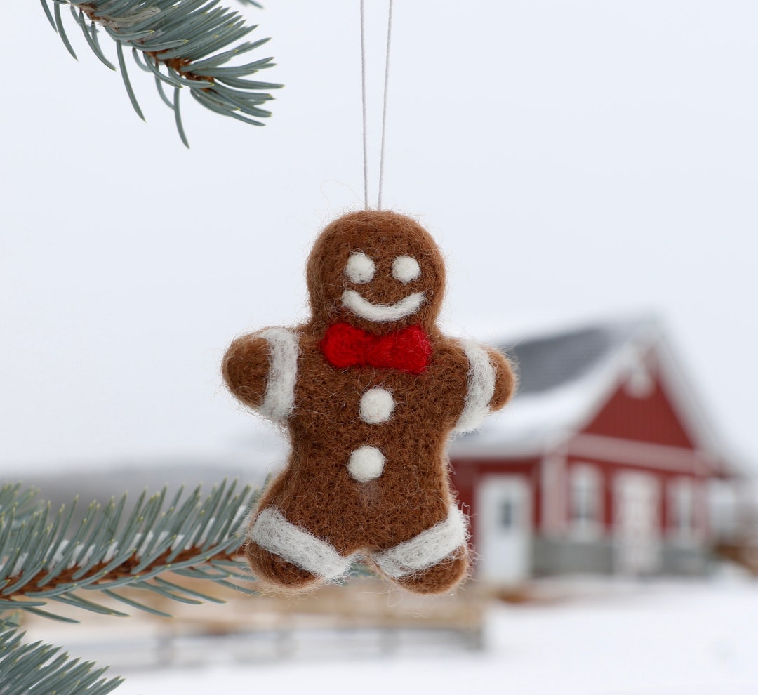 Gingerbread Ornament Pattern - Digital Needle Felting Instruction ...