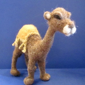 Needle Felting Pattern - Camel - PDF Download - Tutorial - DIY Craft ...
