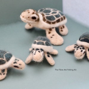 Needle Felting Pattern - Turtle - Great Barrier Reef - DIY Craft ...