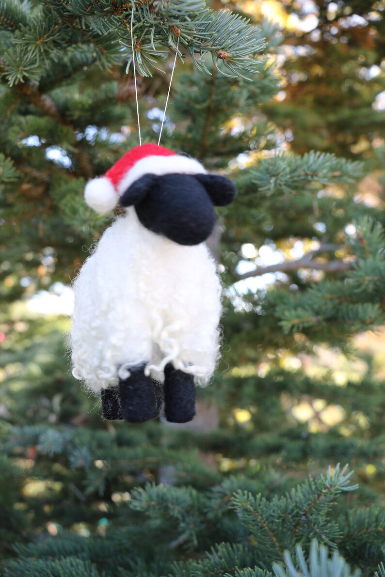 Sheep Needle Felting Pattern - PDF Download - Sheep Ornament - DIY ...