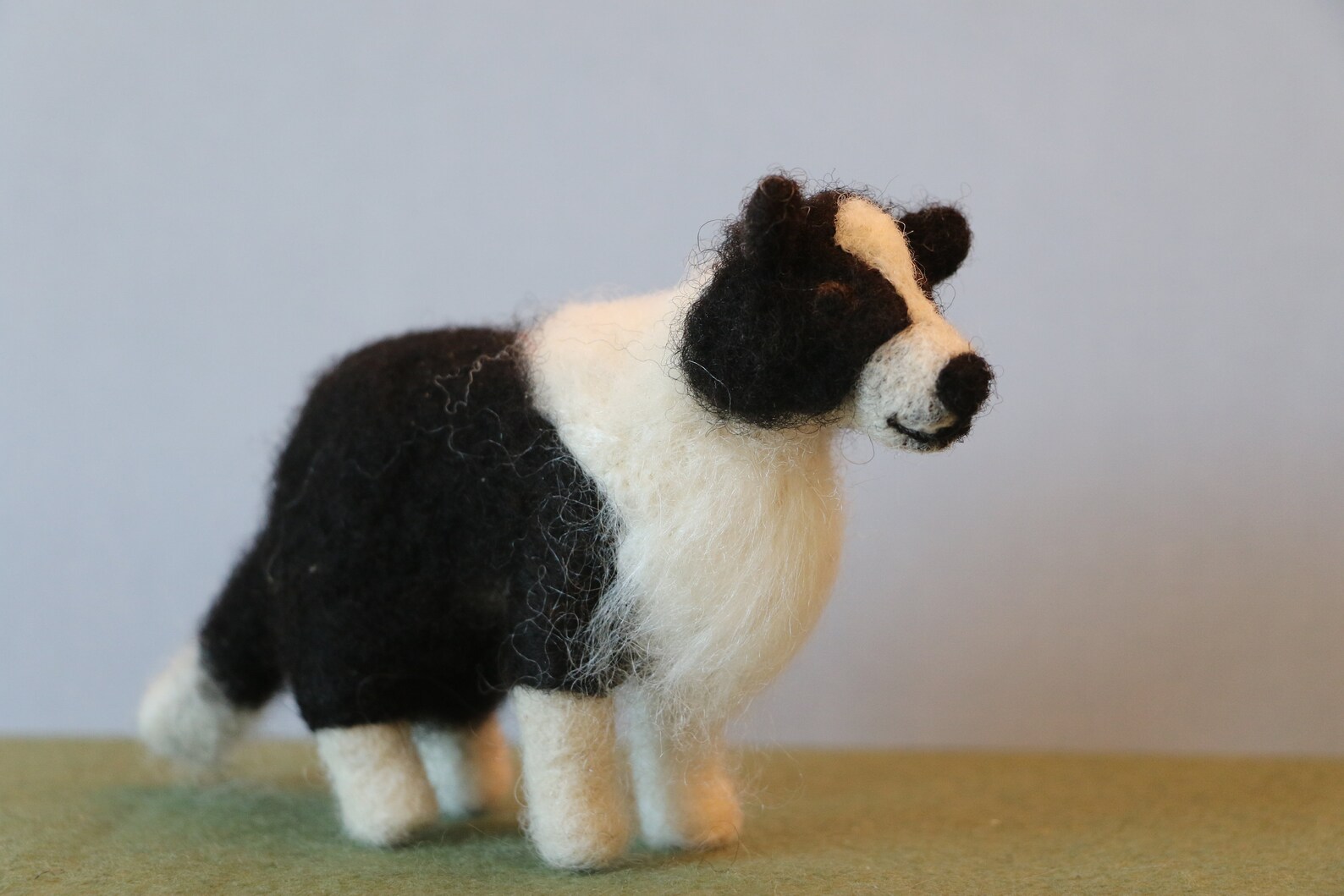 Border Collie Needle Felting Pattern - Needle Felting Lesson - DIY ...