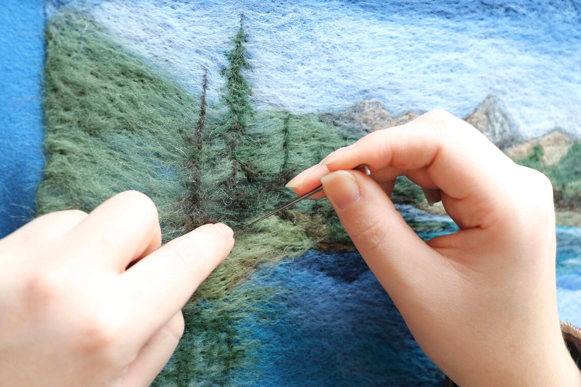 Painting With Wool Landscapes E-book, PDF, Instant Digital Download ...