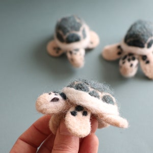 Needle Felting Pattern - Turtle - Great Barrier Reef - DIY Craft ...