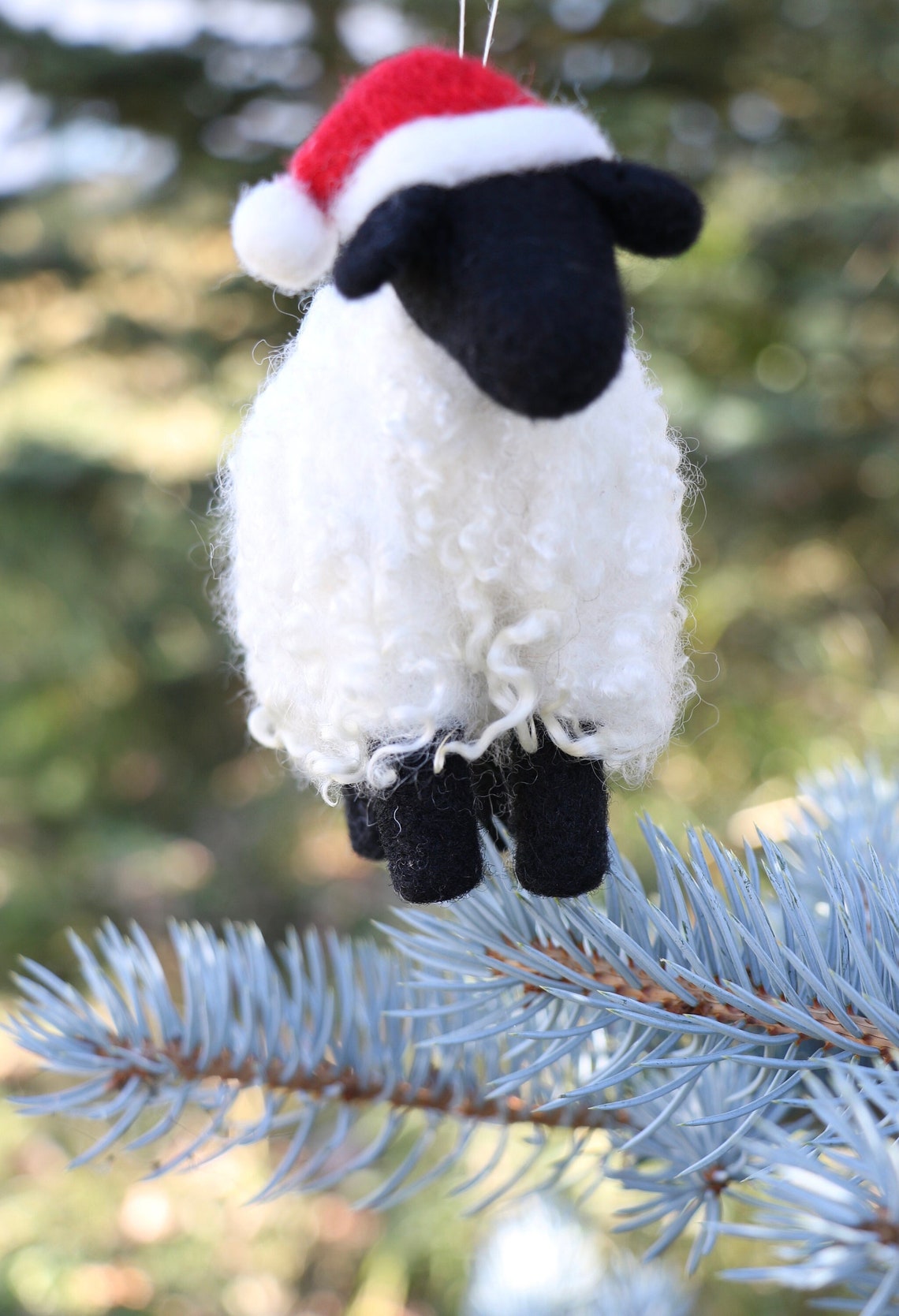 Sheep Needle Felting Pattern - PDF Download - Sheep Ornament - DIY ...