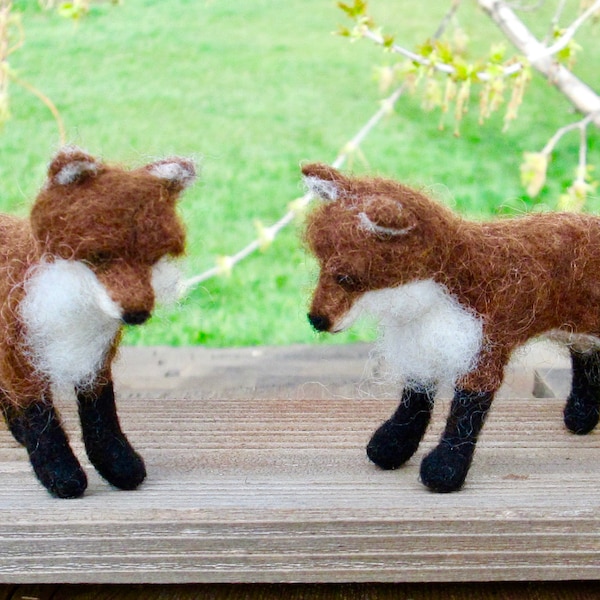 Felt Fox - Etsy