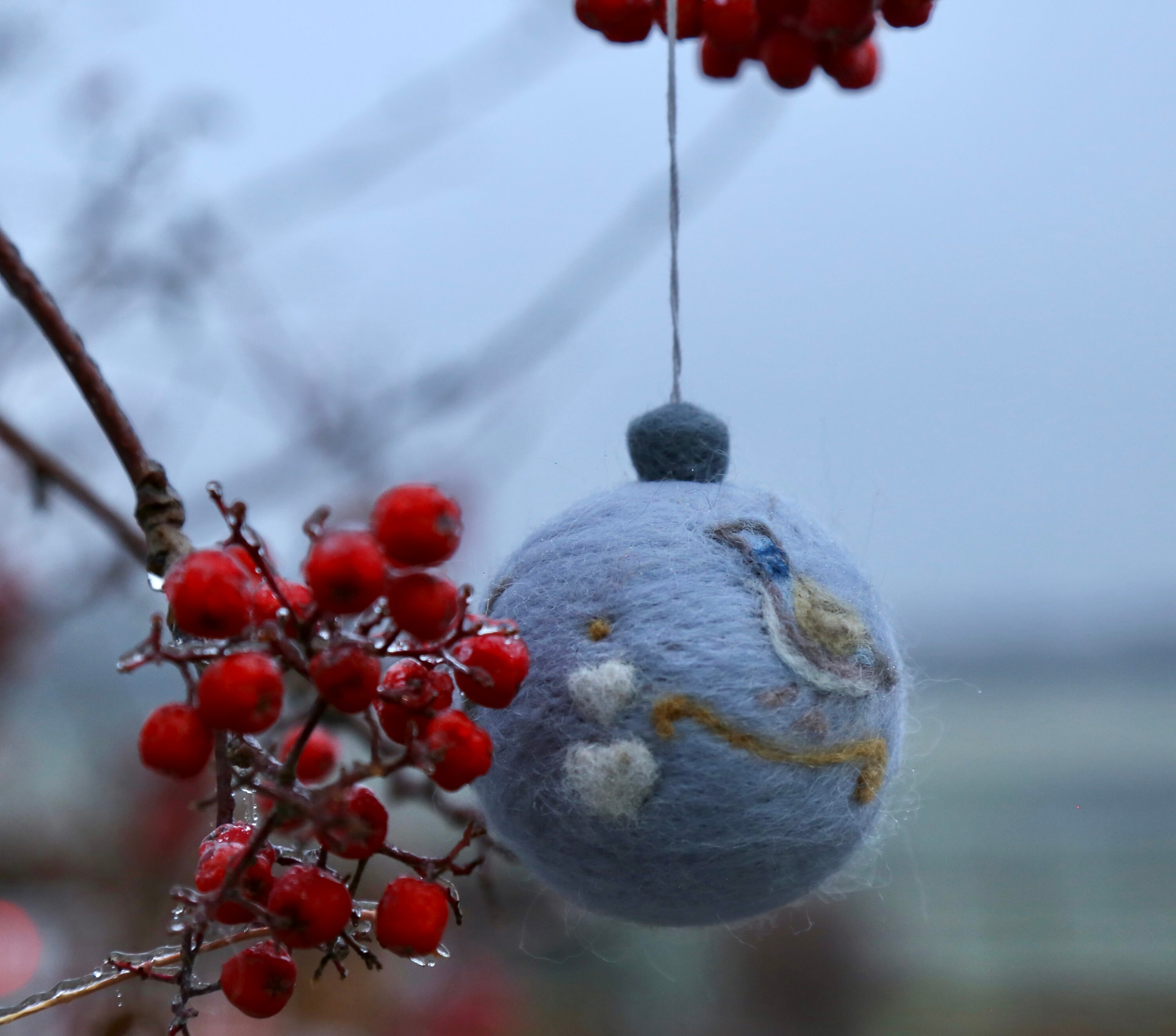 12 Days of Christmas Bauble Felting Pattern, Needle Felting, Christmas ...