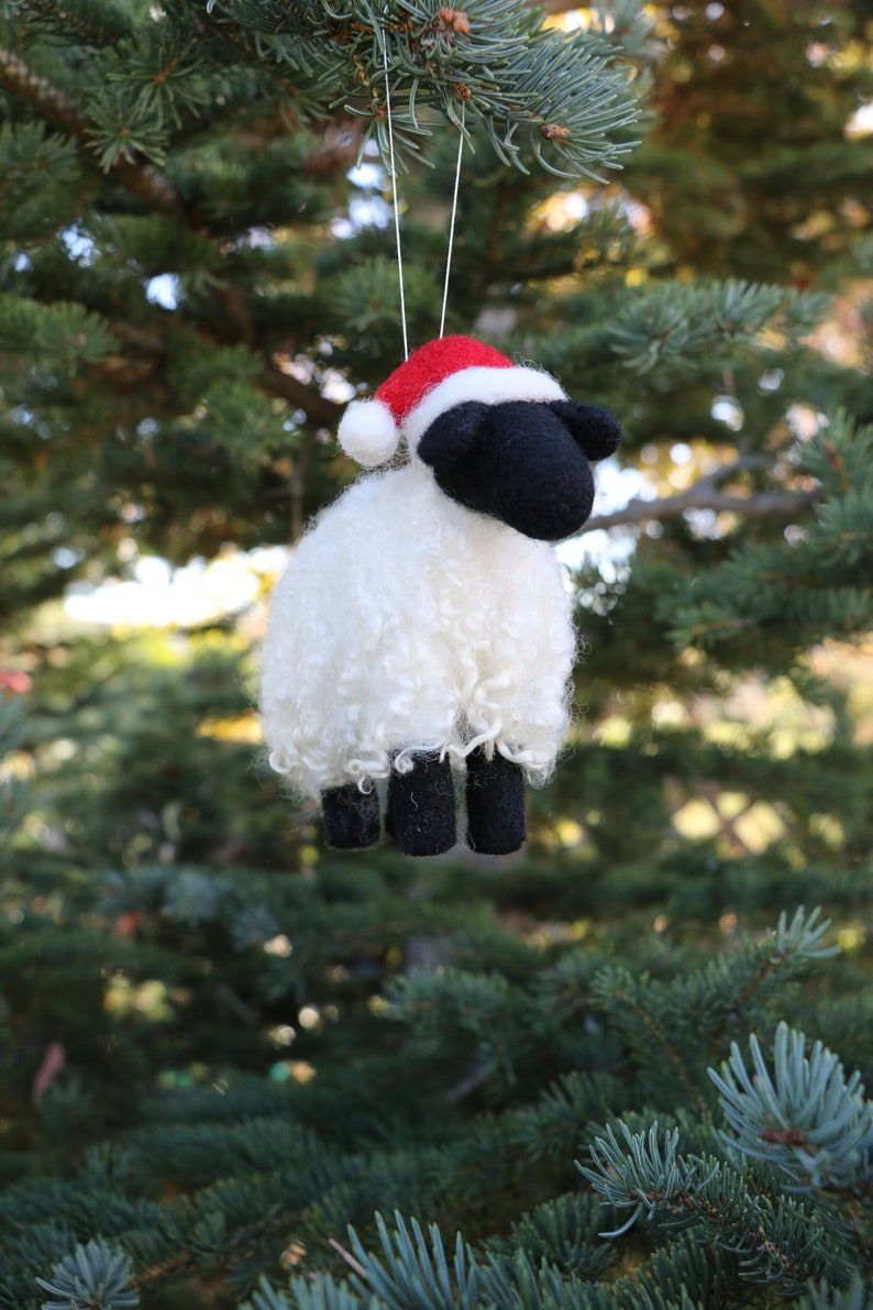 Sheep Needle Felting Pattern - PDF Download - Sheep Ornament - DIY ...