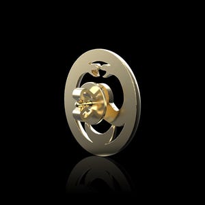Bronze Thulsa Doom Snake Symbol Lapel Pin, Conan the Barbarian Arnold ...