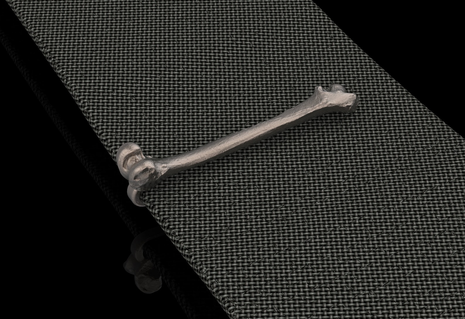 Human Bone Tie Clip Femur Bone Tie Clip Tie Clips for Men | Etsy