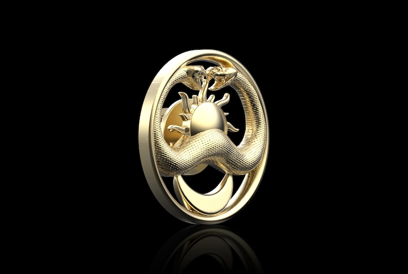 Bronze Thulsa Doom Snake Symbol Lapel Pin Conan the Barbarian - Etsy