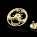 Bronze Thulsa Doom Snake Symbol Lapel Pin, Conan the Barbarian Arnold ...