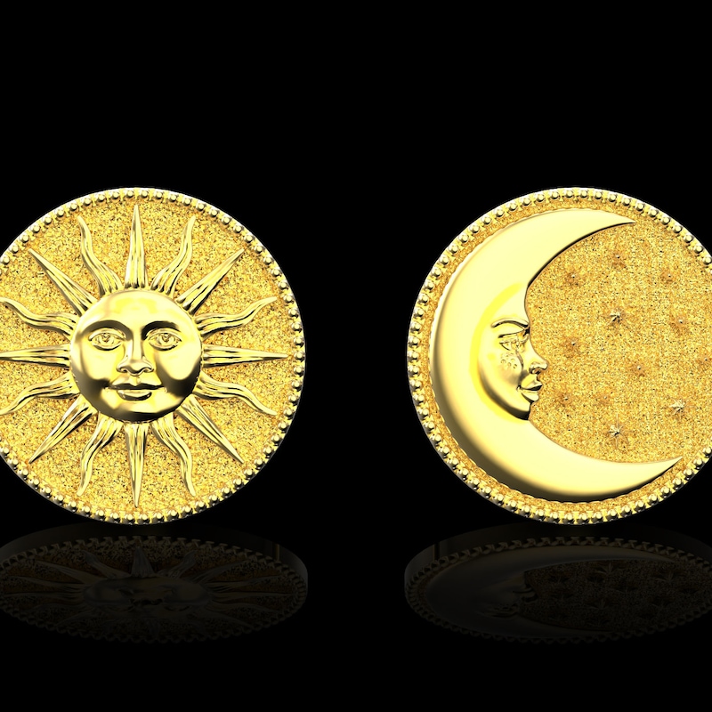 Celestial Cufflinks - Etsy