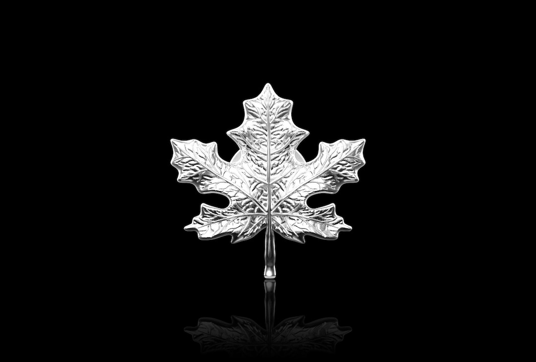 Sterling Silver Maple Leaf Lapel Pins, Maple Leaf Brooch for Men, Groom ...