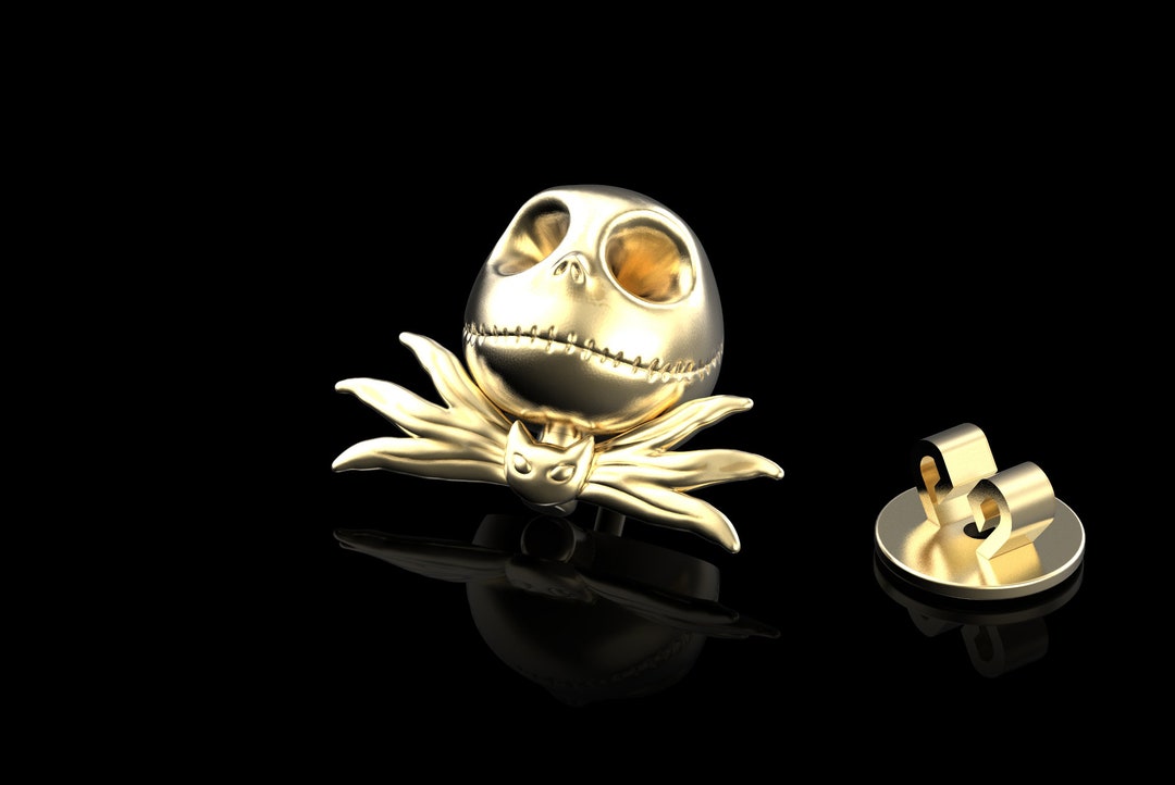Bronze Nightmare Before Christmas Jack Skellington Lapel Pin Great Gift ...