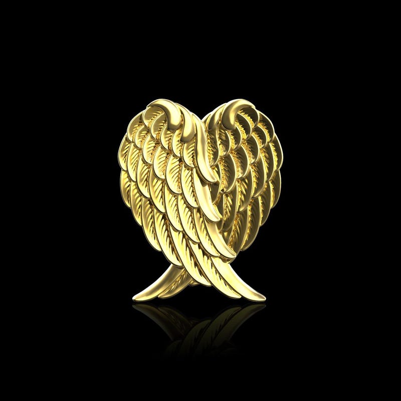 Brass Angel Wings - Etsy