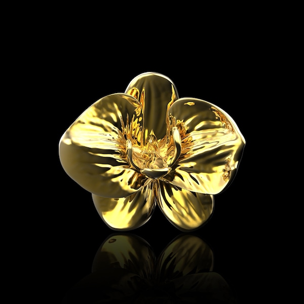 Orchid Lapel Pin - Etsy