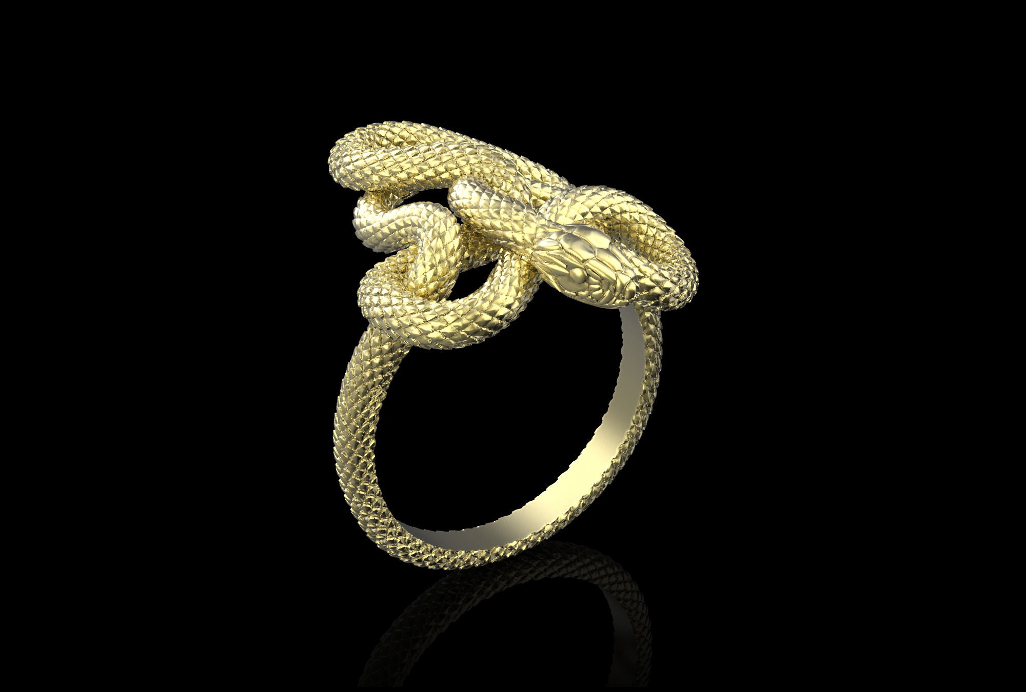 Brass Snake Ring Ancient Mythological Symbols Snake Ring - Etsy