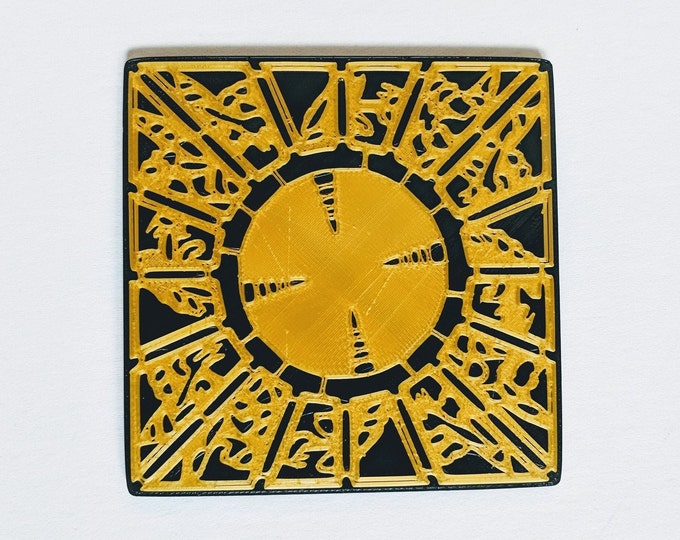 Hand Made Hellraiser Puzzle Box Coasters Set of 6 Stone Cast - Etsy Israel