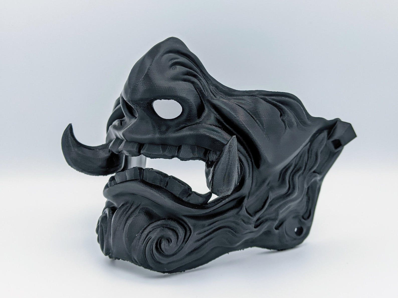 Wearable Samurai Mask Unpainted - Etsy