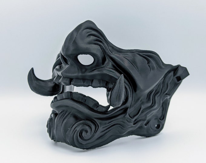 Wearable Samurai Mask - Unpainted - Etsy