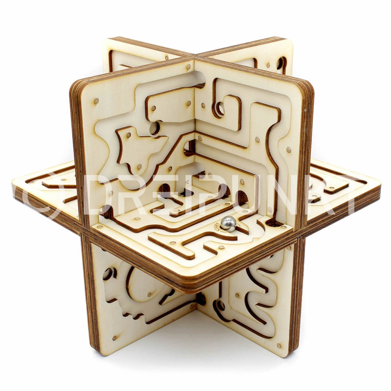 Laser Cut Marble Run - Etsy