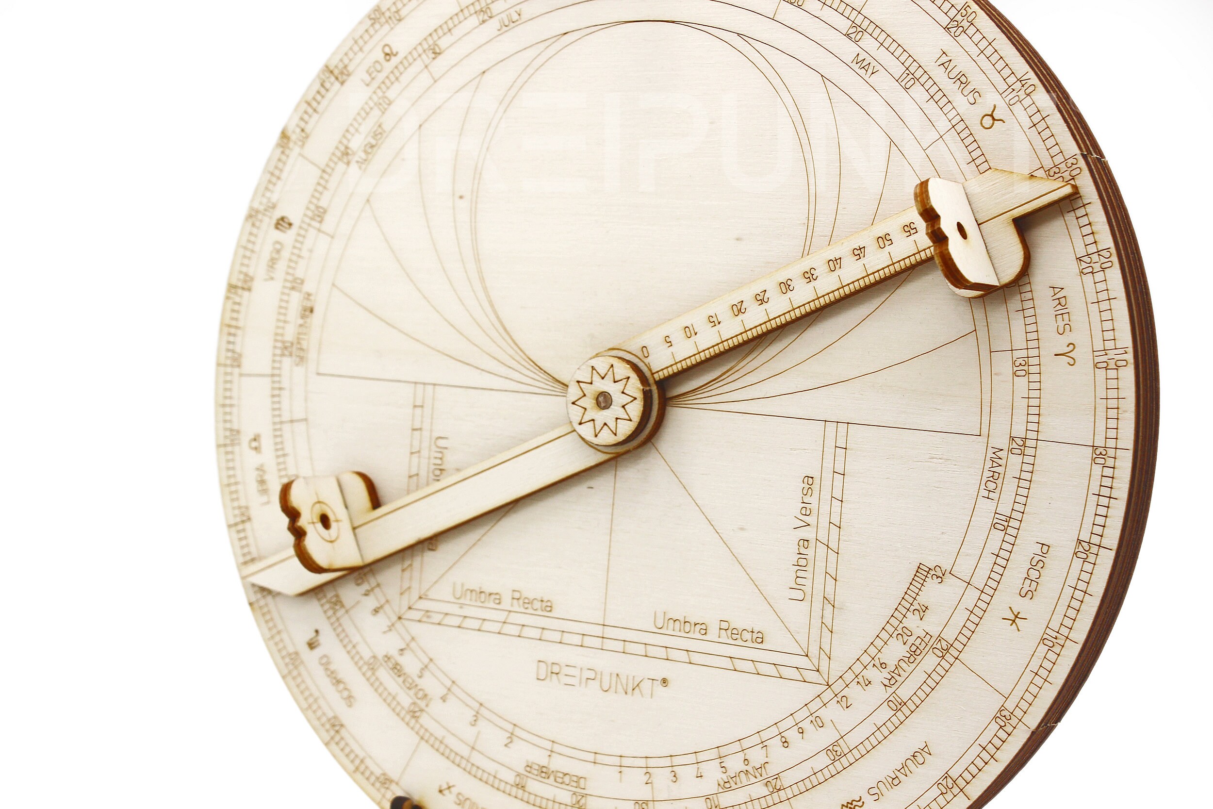 Wooden Astrolabe Kit (german Instructions) - Etsy