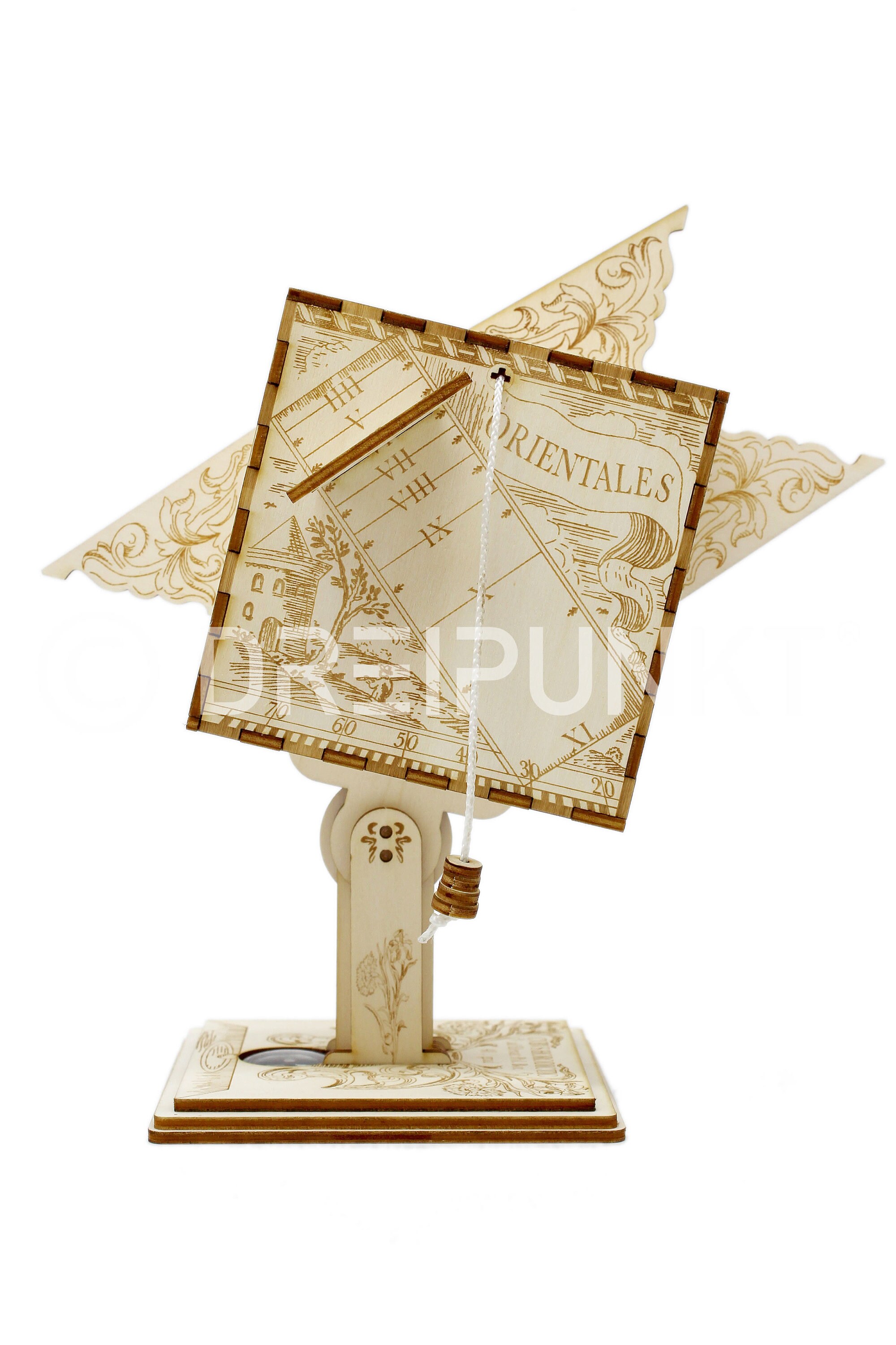 Wooden Cube Sundial Kit - Etsy