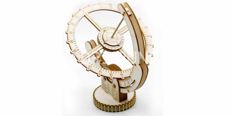 Buy Wooden Kit Sundial Online in India - Etsy