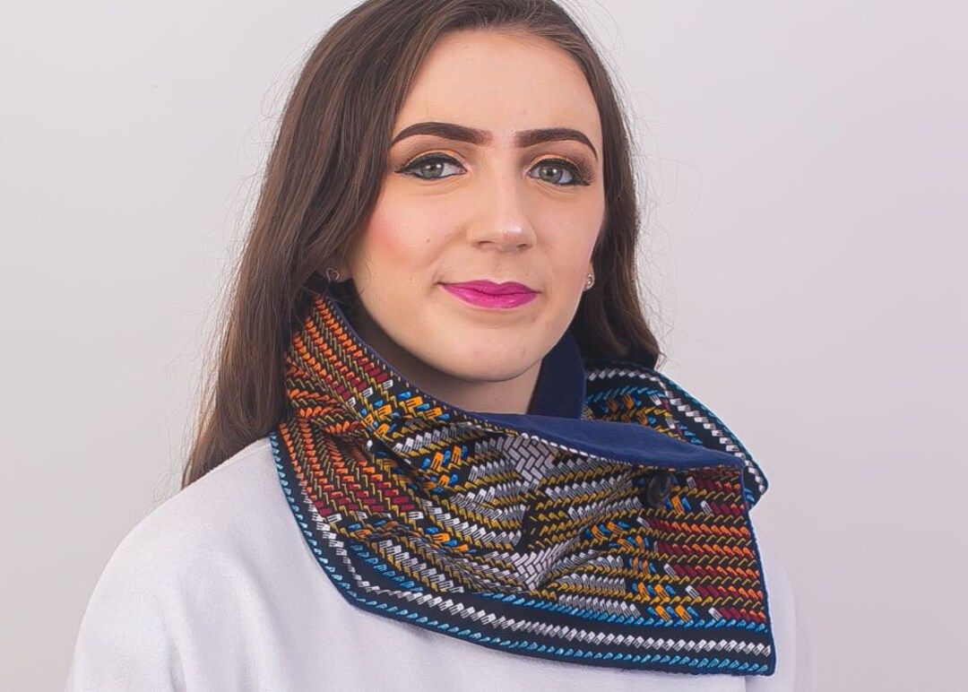 Ankara Snood With One Button - Etsy